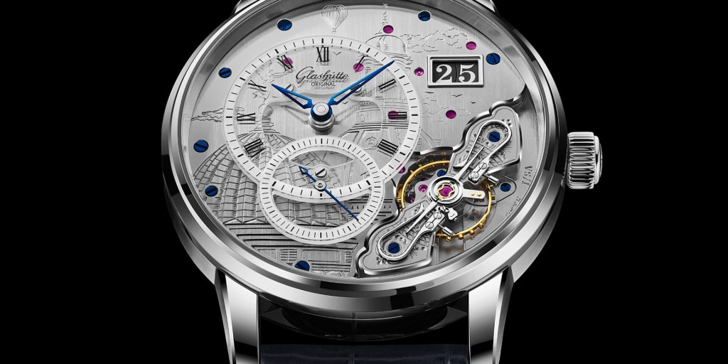 偏心自动机芯倒置腕表 1-91-03-01-03-61 - Glashütte Original